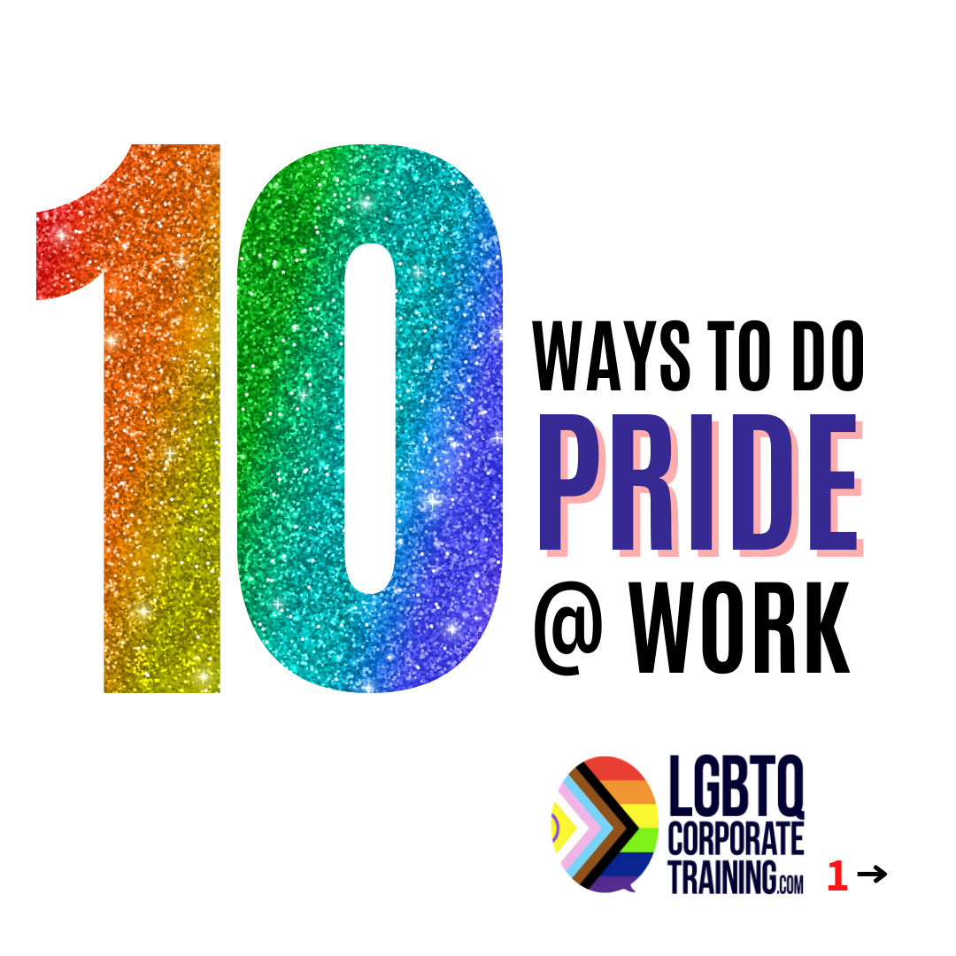 How to Celebrate Pride at Work – Mischa Oak | LGBTQ+ Inclusion Keynotes ...